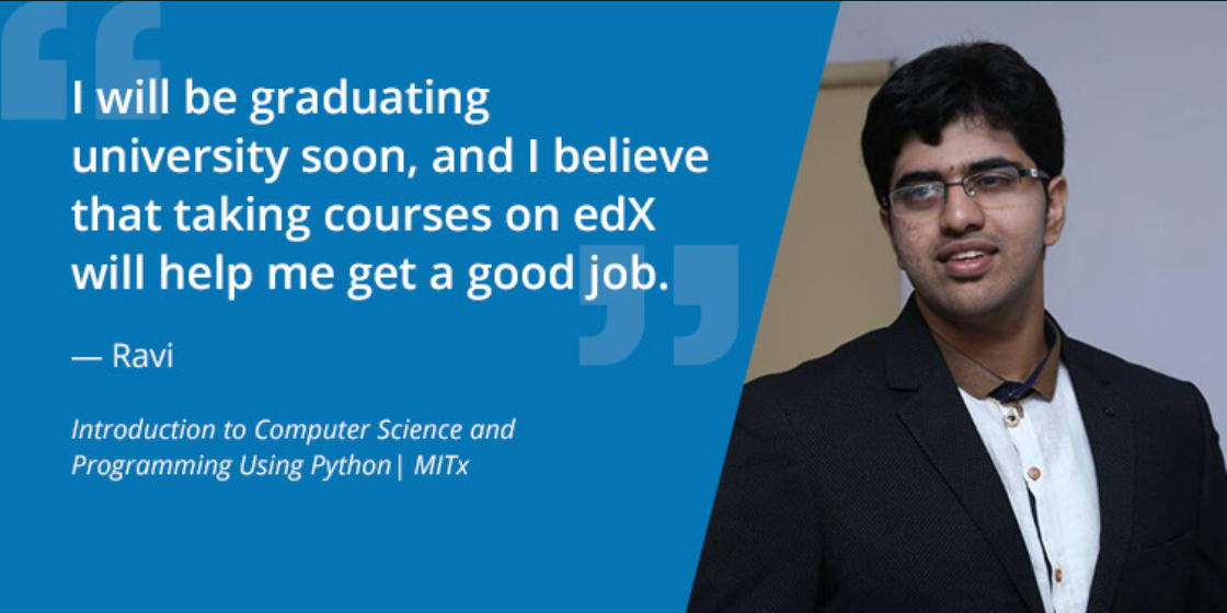 Python, Hackathons and Job Opportunities: Meet, Ravi | edX